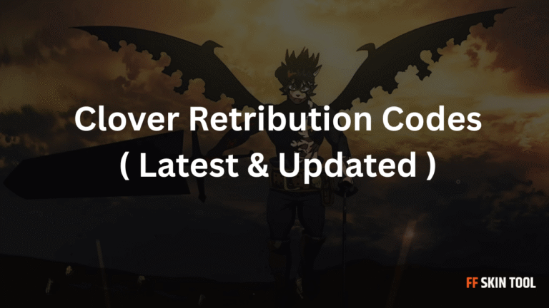 Clover Retribution Codes July 2025