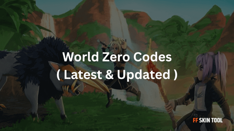 World Zero Codes July 2025